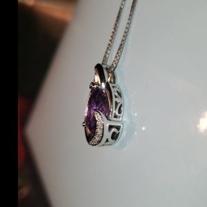 Kohl's | Jewelry | Amethyst Necklace | Poshmark